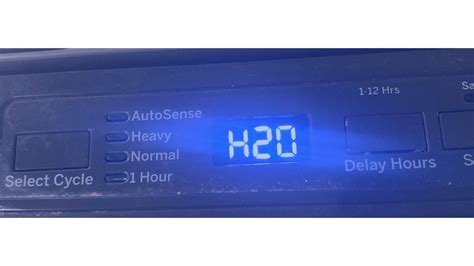 Ge Dishwasher Error Code 1h Ftd Cfe H20 Pr5 E1 E3 F96 Rectifyhome