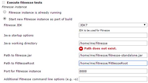 fitnesse jenkins plugin