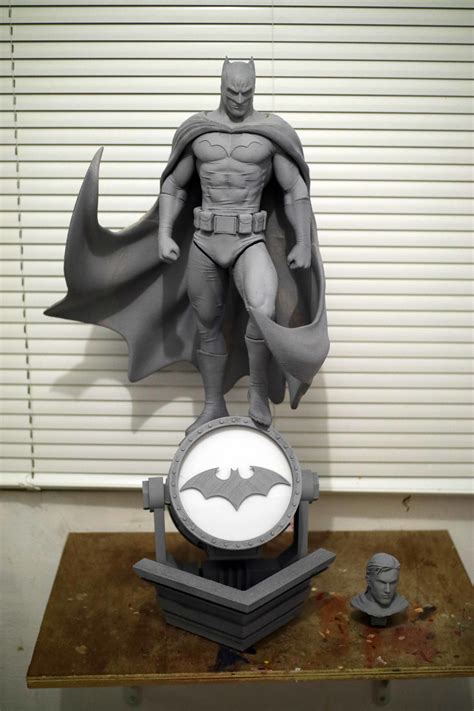 Batman Fan Art Statue 3d Printable 3d Model 3d Printable Cgtrader