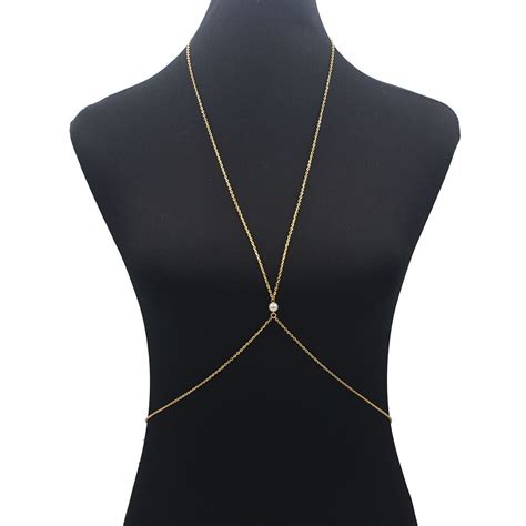 2020 Simple Newest Sexy Bikini Beach Crossover Harness Necklace Waist