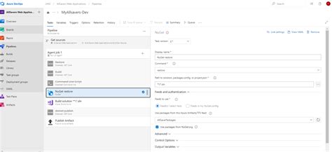 build fails with nuget package errors when solution is build in