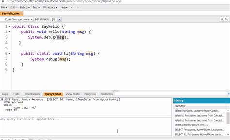 apex debug log analyser crmcog