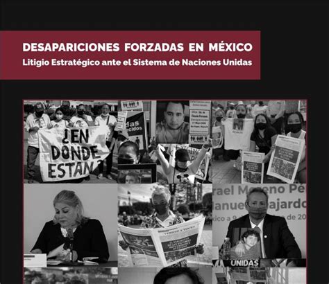 Desapariciones Forzadas En México Litigio Estratégico Ante El Sistema
