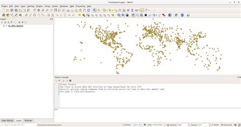 using the qgis python console python for qgis