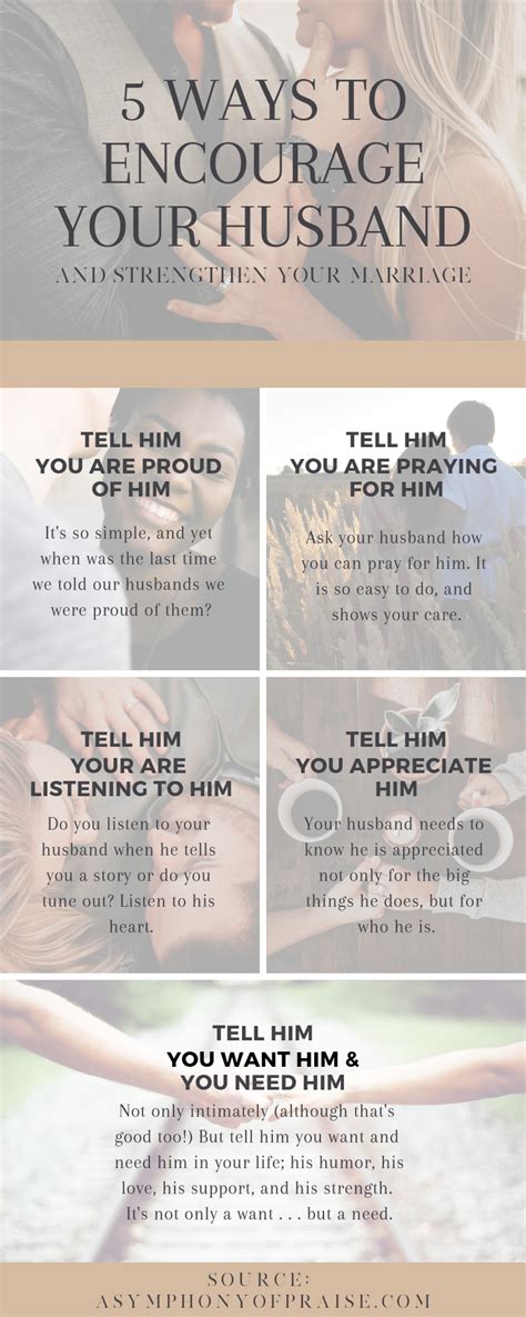 Five Ways To Encourage Your Husband Daily — Symphony Of Praise