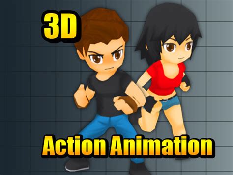 3d animated model unity