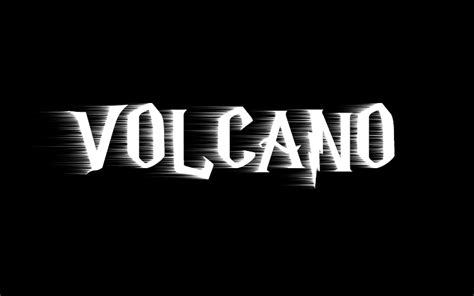 how to create a 3d volcano text effect in photoshop tutorialchip