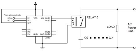 switching circuit using l293d ic download scientific diagram