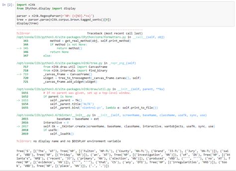 how could i inline nltk graph to jupyter notebook · issue