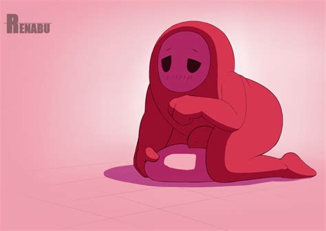 Rule 34 Animated Black Eyes Blush Bulge Chubby Fall Guy Fall Guys