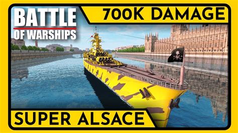 Fs Super Alsace Gameplay Battle Of Warships Youtube