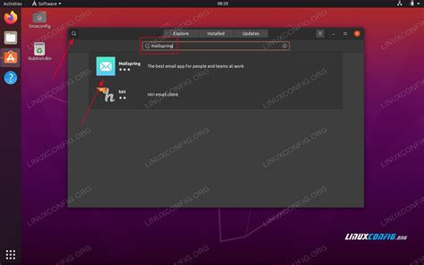 how to install mailspring on ubuntu 20 04 focal fossa