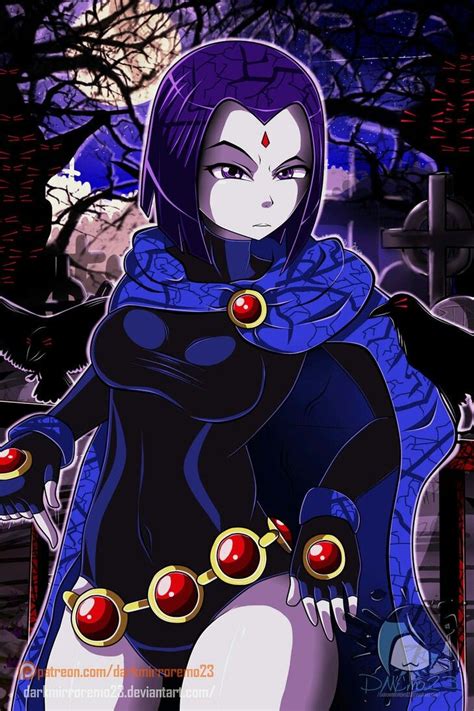 Ravena Os Jovens Titãs Art Anime Teen Titans Fanart Teen Titans Go