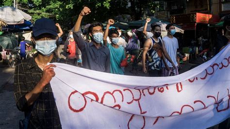 Violence In Myanmar Continues As Military Cracks Down On Opposition Npr