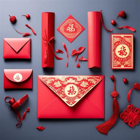 Premium Photo Chinese Red Envelopes Traditional Symbol Of Prosperity