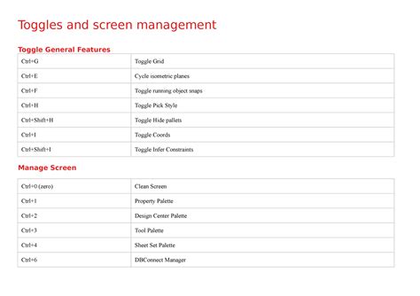 toggles and screen management toggles and screen management toggle