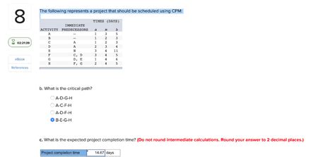 Solved Help With C And D Please The Following Represents A