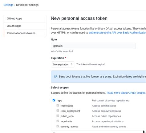 git scan repositories for secrets using gitleaks by arseny zinchenko