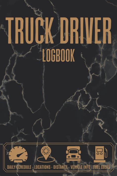 Truck Driver Logbook Essential Journal For The Trucker To Record And