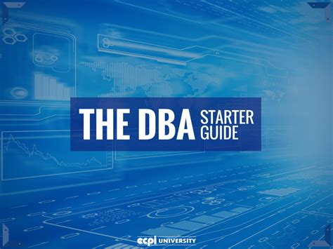 how to become a database administrator the dba starter guide