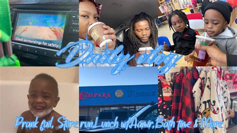 Vlogmas Daily Vlog Prank Fail Store Run Lunch W Aamir Bath Time