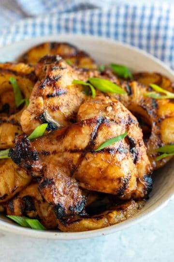 Grilled Pineapple Bbq Chicken An Easy Grilled Chicken Recipe