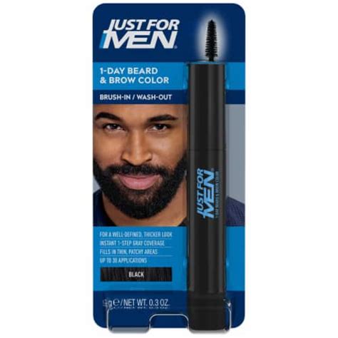 Just For Men® 1 Day Beard And Brow Color Black 0 3 Fl Oz Pick ‘n Save