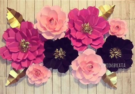 Kate Spade Inspired Paper Flower Set