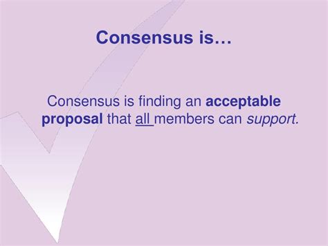 Ppt Consensus Building Powerpoint Presentation Free Download Id