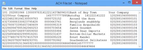 ach nacha file format