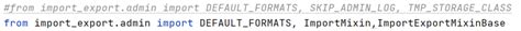 python报错 importerror cannot import name ‘skip admin log