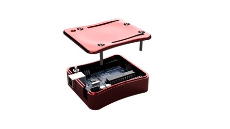 3d printable arduino uno case 3d cad model library grabcad