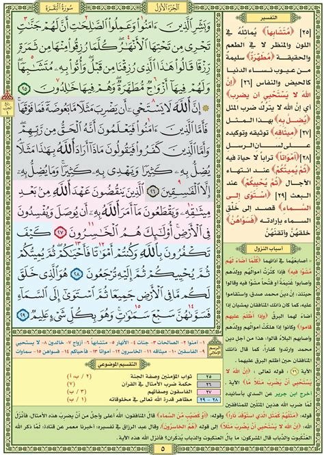 كتابة سورة البقرة ووردز