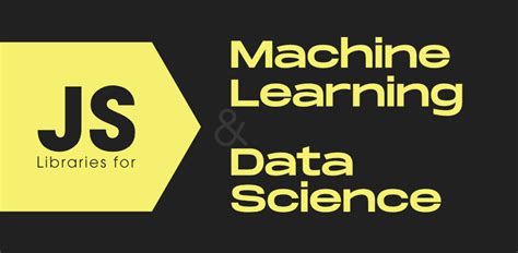 las 10 mejores bibliotecas de javascript para el aprendizaje automático