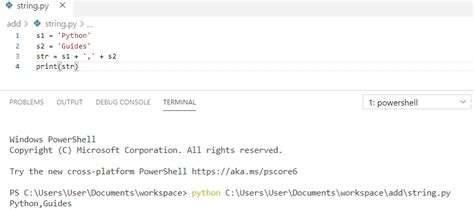 how to concatenate strings in python python guides