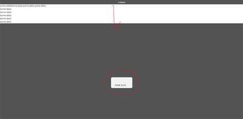 javascript js how to fix position collapsible element stack overflow