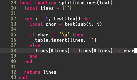 how can i store each line of a file in an array in lua programming