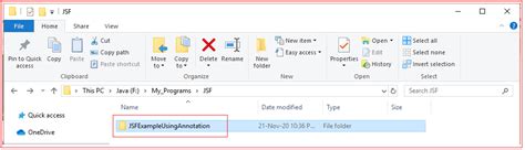 jsf example using annotations java4coding