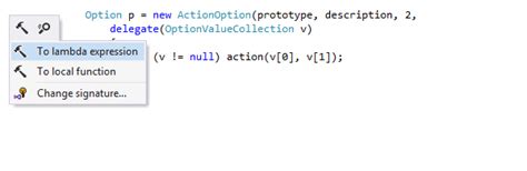 automated context actions features resharper