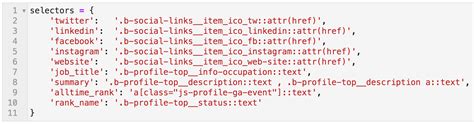 crawling and scraping with python for creating an influencer database