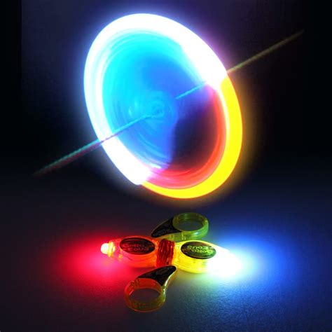 whirring light show spinner toy