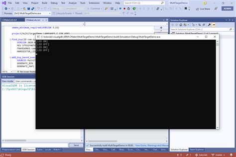managing multi target embedded projects with visualgdb visualgdb