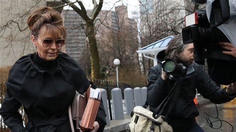 Judge To Dismiss Sarah Palins New York Times Libel Lawsuit Bbc News