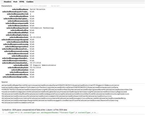 jquery ajax call syntaxerror json parse unexpected end of data at