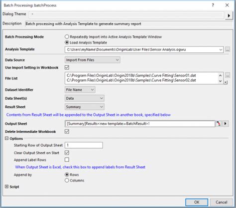 help online tutorials batch processing multiple files using