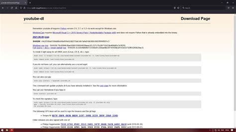 how to install youtube dl and ffmpeg youtube