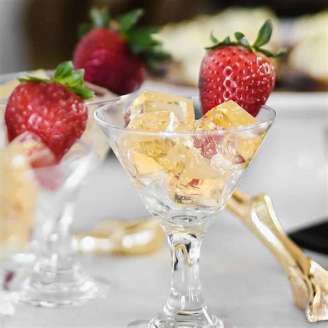 Easy Champagne Jello Shots For A Party Celebrations At Home