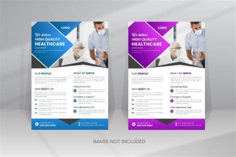 Doctor And Medical Flyer Template Design Graphic By Vmsit · Creative Fabrica