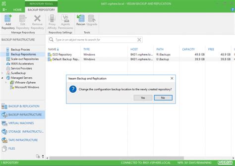 connect veeam to vcenter and add a backup repository starwind blog
