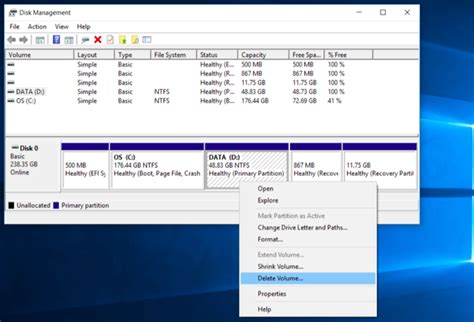 how to combine multiple partitions into a single partition